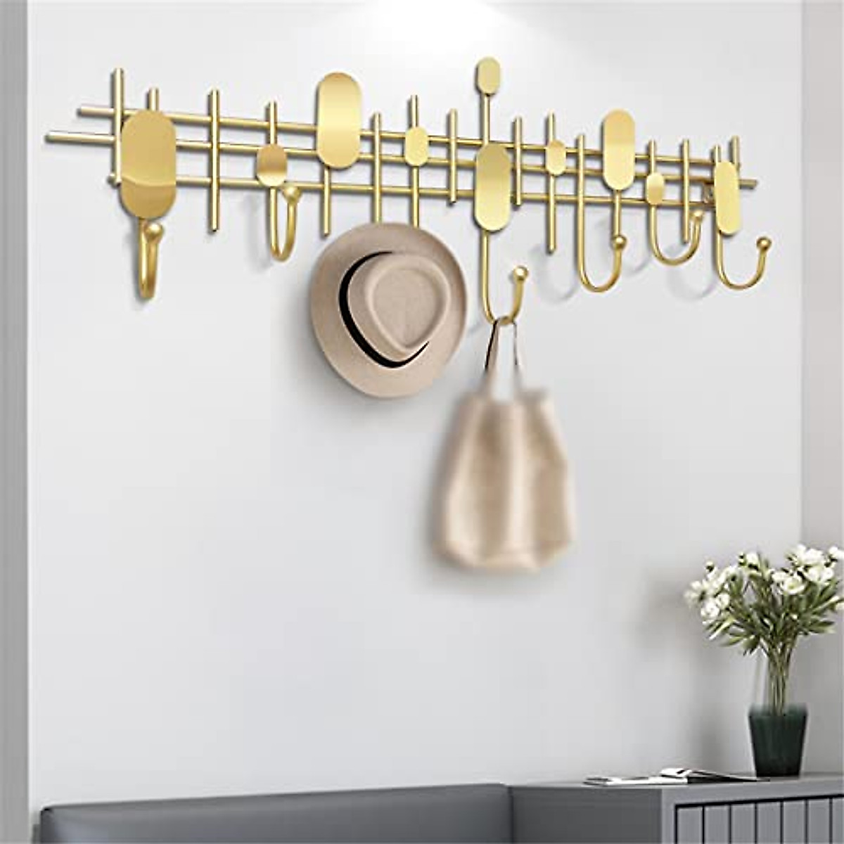 LHLLHL Entrance Hook, Home Decoration, Creative Door, Coat Hook, Iron Art, Door, Wall Hanging, Wall Hanging, Hanger