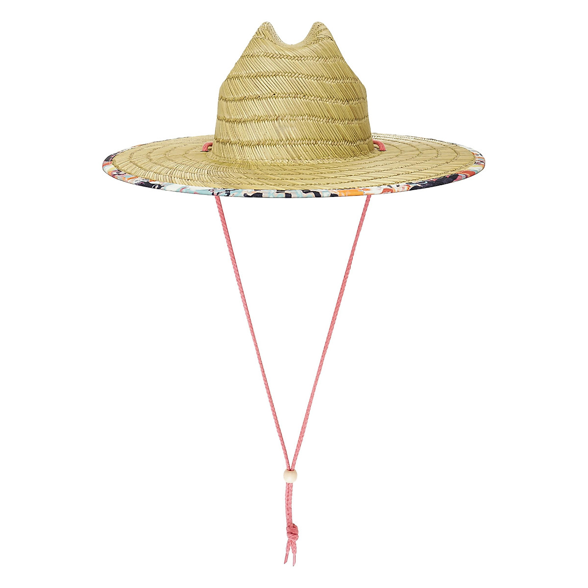 Roxy womens Tomboy Straw Sun Hat, Mood Indigo Trouble Double Exc, Medium-Large US