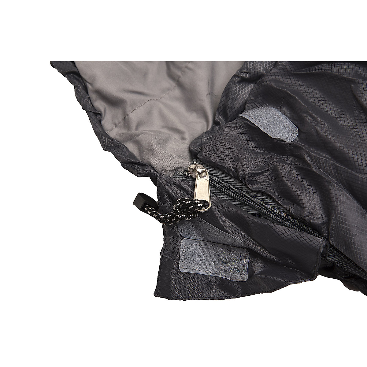 WFS Ultra Lite 40-50 Degree Sleeping Bag or Liner, Black/Grey