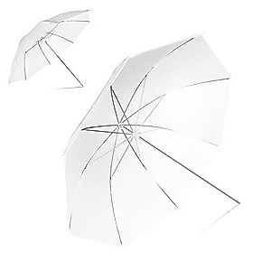 LimoStudio [2 Pack] 33 inch / 84 cm Diameter White Translucent Photo Reflector Umbrella for Photo Video Studio, Lighting Diffuser, AGG124-A