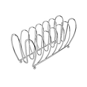 Spectrum Diversified Bloom Kitchen Lid Holder Organizer for Plates, Cutting Boards Bakeware, Cooling Racks, Pots & Pans, Serving Trays, and Reusable Containers, Chrome