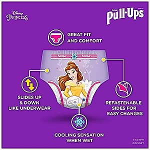 Pull-Ups Cool & Learn Girls' Training Pants, 2T-3T, 23 Ct