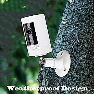 Wall Mount for Ring Indoor Cam & Ring Stick Up Cam, 360 Degree Adjustable Mount Bracket for Ring Camera Outdoor Indoor Security Camera System(3 Pack)