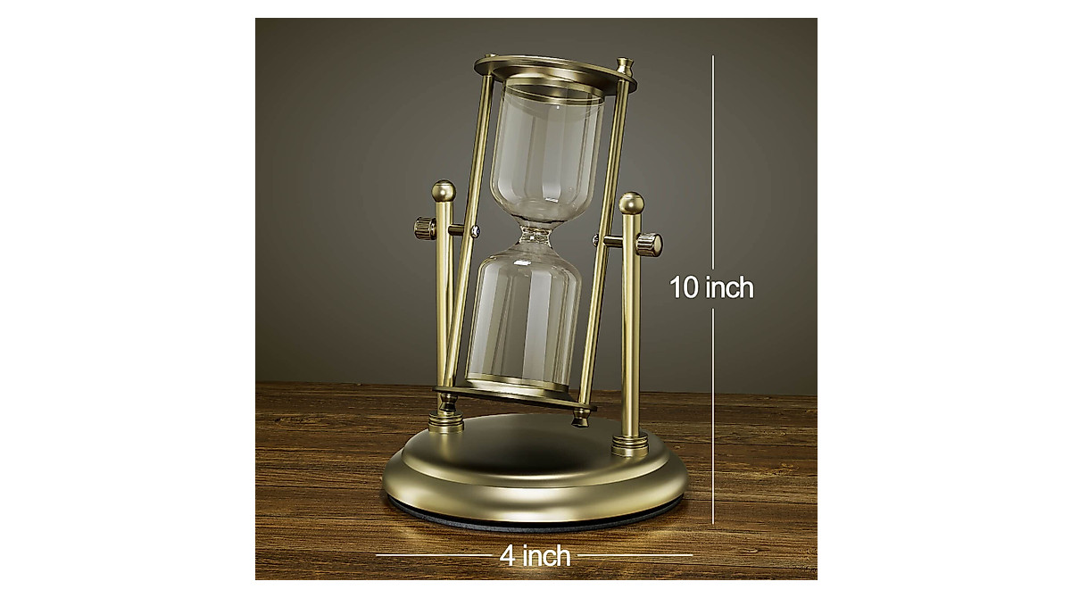 SuLiao 360° Rotating Empty Hourglass - DIY Sand Timer