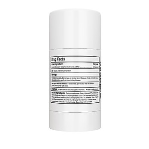 Carpe Clinical Strength Deodorant + Antiperspirant - Clinical Grade Solid Stick - Combat Excessive Underarm Sweating + Hyperhidrosis (Mandarin Scent)