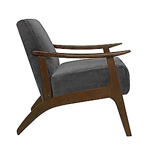 Lexicon Savry Living Room Loveseat, Dark Gray