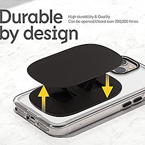 RHINOSHIELD GRIPMAX Compatible with MagSafe - Grip, Stand, and Selfie Holder for Phones and Cases, Repositionable and Durable, Best paired with RHINOSHIELD Phone Cases for MagSafe - Pearl Luster