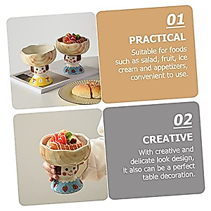 Healeved dessert bowl wedding plate tiny bowl modern fruit plate small fruits bowl marble bowl water salad bowl porcelain milk cup decorative trays ice cream bowl round bowl aldult ceramics