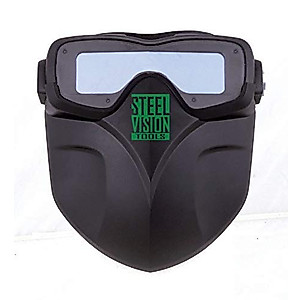 Steel Vision 32000 Auto Darkening Welding Helmet Mask Kit - Welding Goggles, Mask, Hood & Bump Cap