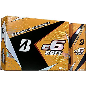 BRIDGESTONE 2021 e6 Golf Balls (One Dozen), White