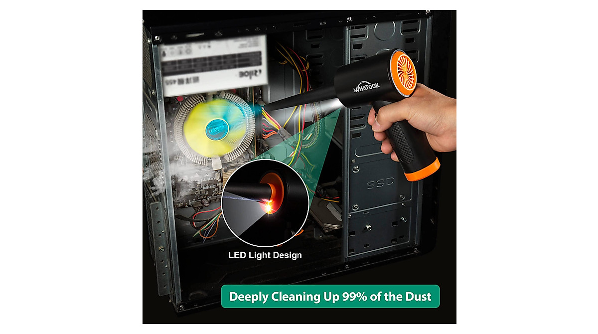 Reusable Electric Air Duster - Clean with Power & Precision