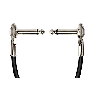 Hosa IRG-100.5 Low-Profile Right Angle Guitar Patch Cable, 6 Inch