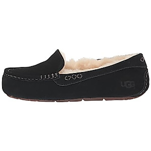 UGG Women's Ansley Slipper, Black, 09