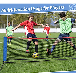 Gagalileo Pickleball Net, Portable Pickleball Net System, Adjustable Height Nylon Net with Carry Bag, 10x5.2 FT Suitable for Kids and Multiplayer Sports, Easy Setup