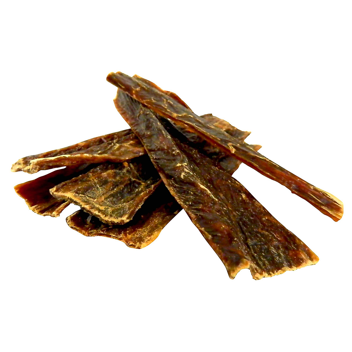 Powerpet 100% All Natural Beef Jerky Chips (6 Count) Treats