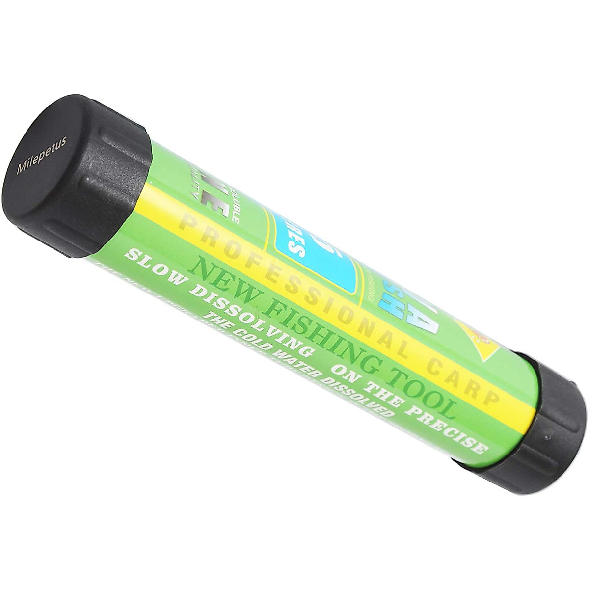 Milepetus PVA Mesh Bait Bags Carp Fishing Mesh Refill Stocking for Boilie Rig w/Funnel and Plunger Carp Fishing Accessory Tools (25MM)