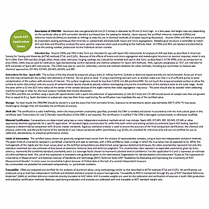 Aluminum Certified Reference Material, Cast Alloy, 3XX, SS384