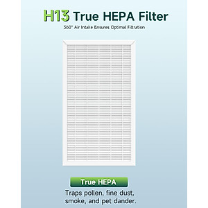 F1 Filter Compatible with 3M Filtrete Air Purifiers FAP-C01BA-G1, FAP-T02WA-G1, Part# FAPF-F1-2P, 2-Pack