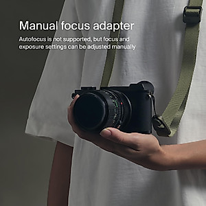 Urth Lens Mount Adapter: Compatible with Contax/Yashica (C/Y) Lens to Micro Four Thirds (M4/3) Camera Body