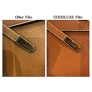 GOODLUXE Hardware Protective film for Classic Flap. Hardware protector for Classic flap Small or Medium Hardware protective sticker for Classic Flap Small or Medium, Clear, (CH-S/M)