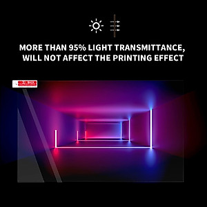 KOYOFEI 5PCS Screen Protector for LCD Resin 3D Printers, Screen Protective Film for Elegoo Mars2/2 Pro, Photon Mono/Mono SE, Voxelab Proxima 6.08 inch Monochrome LCD Resin 3D Printers