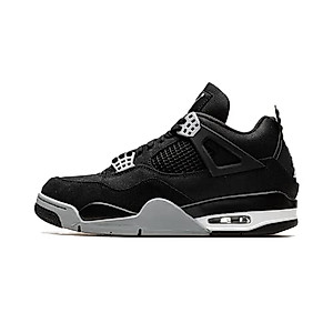 Jordan Mens Air 4 DH7138 006 Black Canvas - Size 11