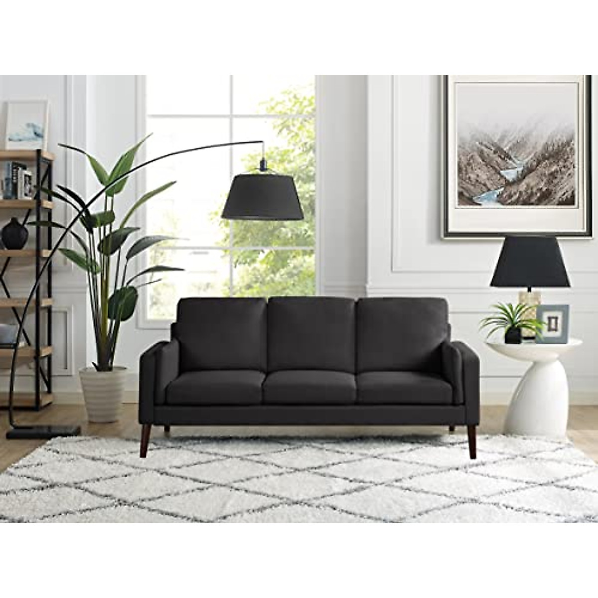 LifeStyle Solutions Sofa, Black