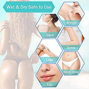 Generation 2 Replacement Heads for Flawless Finishing Touch Hair Removal Tool for Women, Double Ring Blades for Gen 2 Device Old Flawless, 6 Count