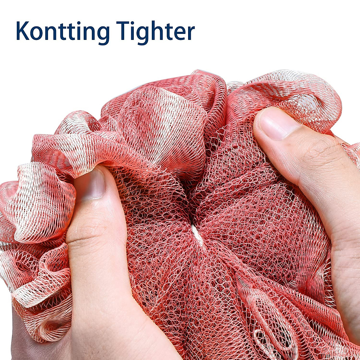 Yoget 4 Pack Bath Loofah Sponge, 4 Color 60G Bath Sponge,Exfoliate, Cleanse, Soothe Skin