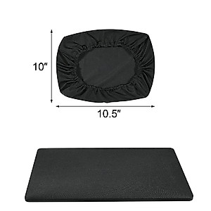 Laptop Dust Case Cover for 13-15.6 inches Laptop, TXesign Lycra Laptop Dust Case Laptop Cover Elastic Band Compatible with MacBook Dell HP Lenovo Samsung Acer ASUS Microsoft Laptop, Black