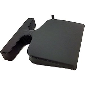Therapist's Choice® Comfort Bolster Wedge, Massage Table Breast Pillow, Prone Pillow (Black)