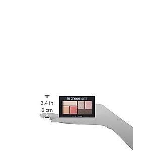 Maybelline New York Makeup The City Mini Eyeshadow Palette, Downtown Sunrise Eyeshadow, 0.14 oz