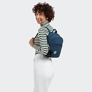Kipling Women's Marlee GG Backpack Blue Embrace GG