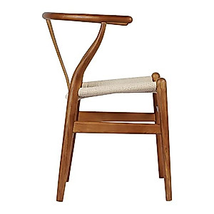 VODUR Wishbone Chair Set - Elegant Solid Wood Design