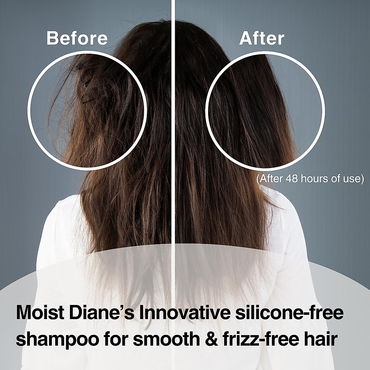 Moist Diane Perfect Beauty Extra Fresh & Hydrate Natural Hair Shampoo with Pump for Men & Women, Organic Keratin Hydrating & Moisturizing Japanese Haircare Products for Dry, Damaged Hair 15.2 fl oz