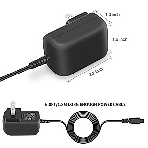 5V Power Cord for Remington Shaver Charger PG6171 PF7600 PG-6255 HC4250 Beard Trimmer MB060 PF7500 PG6250 PG-6250 PG6170 Hair Clipper Power Cord for Remington HC5870 Charger