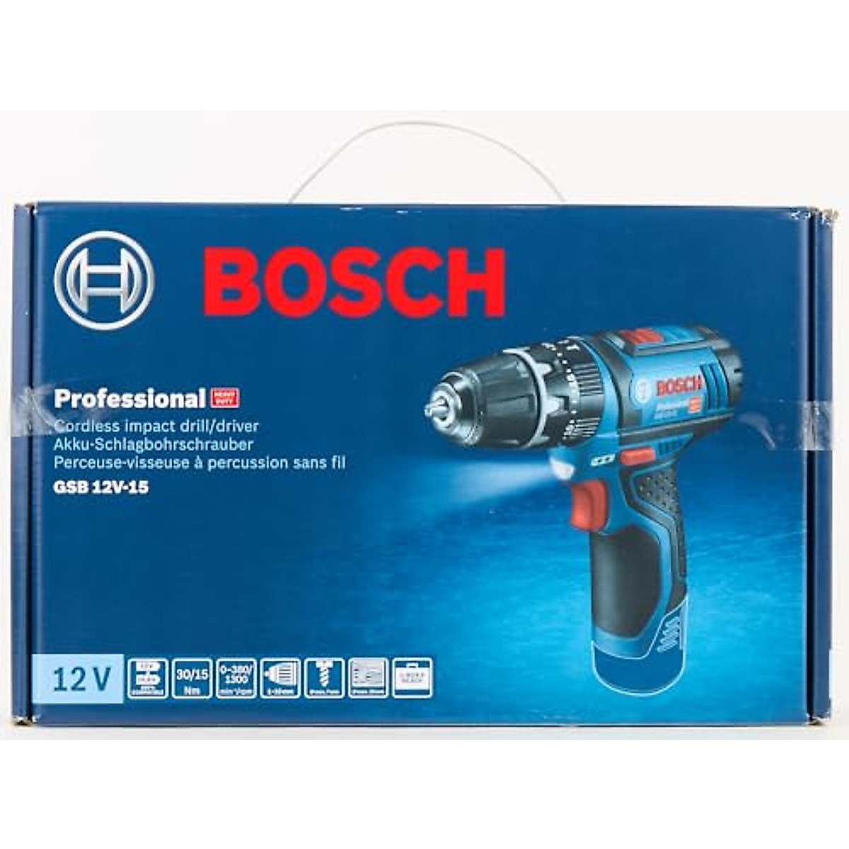Bosch Professional GSB 10.8-2 LI 10.8V Body Only Cordless Li-Ion 2-Speed Combi Drill in Carton