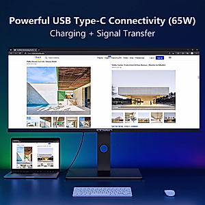 INNOCN 34" Ultrawide WQHD 3440 x 1440p PC Gaming Monitor Adaptive-Sync G-SYNC Compatible, USB C, HDMI 2.0, DP 1.4, USB Hub, PIP/PBP, Built-in Speaker, Height Adjustable, Eye Care