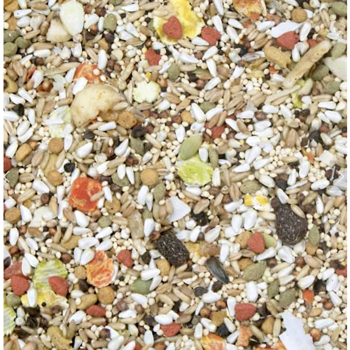 Higgins 2 Pack Safflower Gold Natural Conure & Cockatiel Food. 3 LBS. Ea Safflower Gold Natural Conure & Cockatiel Food. 2 Bags 6 Pounds Total.