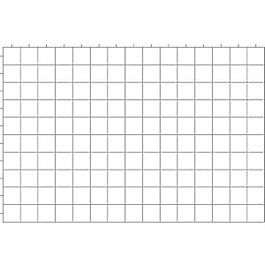 Full Line Stencil -Grid- Edge to Edge Nylon Mesh Stencil, Continuous Line Template for Free Motion Quilting, Domestic Machine Quilting, Hand Quilting, Long-Arm Quilting (30555)