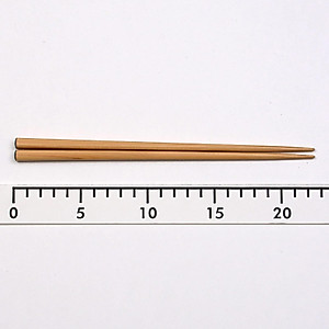 Wajima Chopsticks 5 Pairs Reusable Japanese Wooden Chopsticks for Sushi, Noodles as Ramen, Udon, Soba, Pho Dishwasher Safe 9 inches Made in Japan (Natural Wood Color)