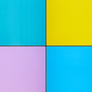 Bright Creations 120 Pack Colored Cellophane Wrap Sheets for Gift Baskets, DIY Crafts, 8 Rainbow Colors (8 In)