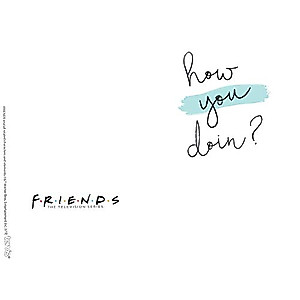 Tervis Friends - How You Doin' Made in USA Double Walled Insulated Tumbler Travel Cup Keeps Drinks Cold & Hot, 24oz, Classic