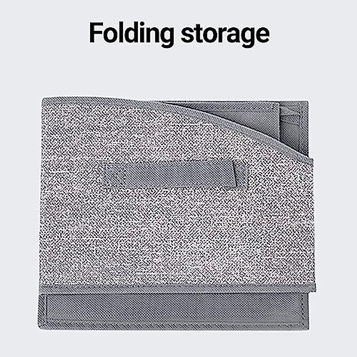 degtnb Underwear Drawer Organizer, Foldable Sock Underpants Organizer Non Woven Fabric Storage Box for Cloth, Stockings, Ties & Bras