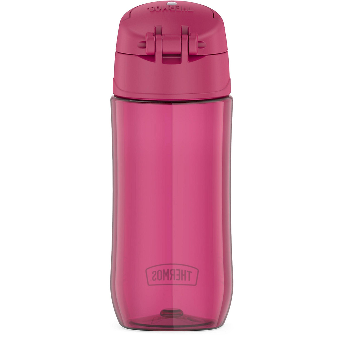 THERMOS FUNTAINER 16 Ounce Plastic Hydration Bottle with Spout, Raspberry