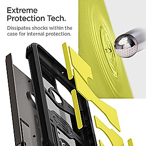 Spigen Tough Armor [Extreme Protection Tech] Designed for Pixel 5 Case (2020) - Gunmetal