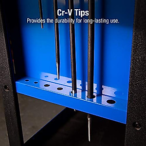 SUNEX TOOLS 9804 Rolling Head Pry Bar Set, 6-Inch - 20-Inch, 4-Piece