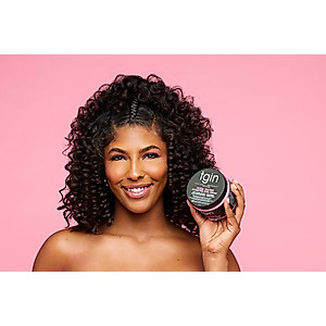 tgin Rose Water Hydrating Hair Mask for Natural hair, with Rose Water and Acai Berries, Hydrating Conditioning Treatment for Dry Hair, 12 oz