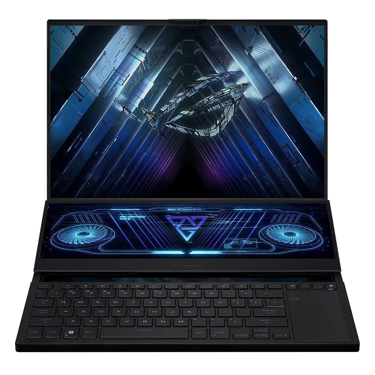 EXCaliberPC 2023 ASUS ROG Zephyrus Duo 16 GX650PZ-XS96 Pro Extreme (AMD Ryzen 9 7945HX, 32GB RAM, 2TB NVMe SSD, RTX 4080 12GB, 16" QHD+ 240Hz 3ms, Windows 11 Pro) Gaming Laptop