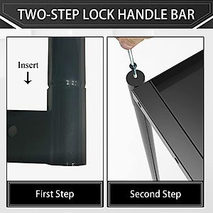 Folding Table Cart, Table Dolly With Braking Caster To Store And Move Folding Round Table Heavy Duty Panel Dolly For 10 Table Capacity With Gift - Tie-Down Staps And EVA Mats Easy To Roll And Assemble